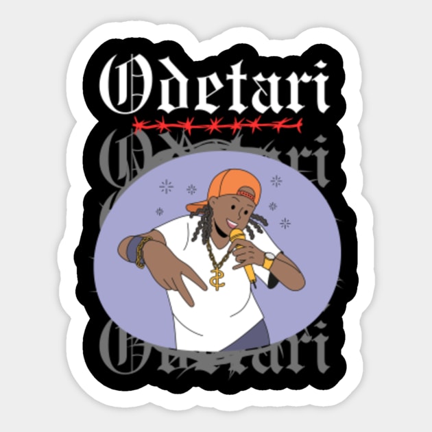 ODETARI FAN ART - Odetari Fan Art - Sticker | TeePublic