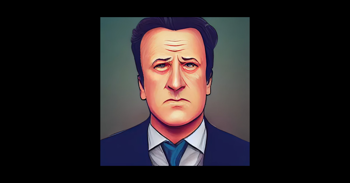 David Cameron | Comics style - Comics - T-Shirt | TeePublic