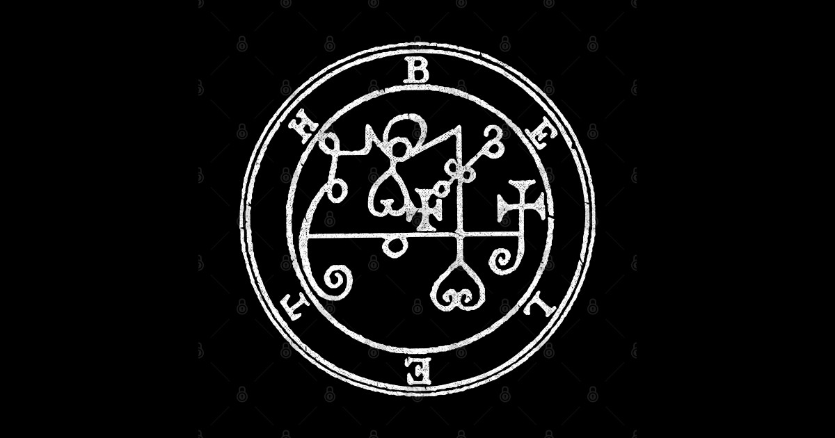 The Seal Of Beleth The Thirteenth Spirit - Naberius - Posters and Art ...
