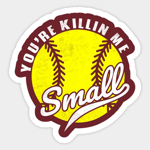 softball - Softball - Sticker | TeePublic