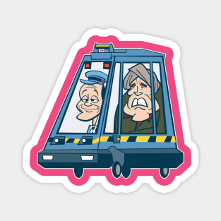 Johnny Cab Total Recall Magnets for Sale | TeePublic