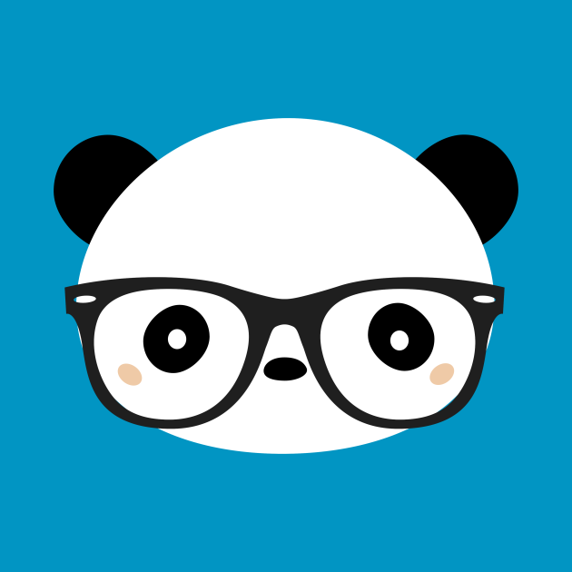 Kawaii Panda Geek T-Shirt - Panda - T-Shirt | TeePublic