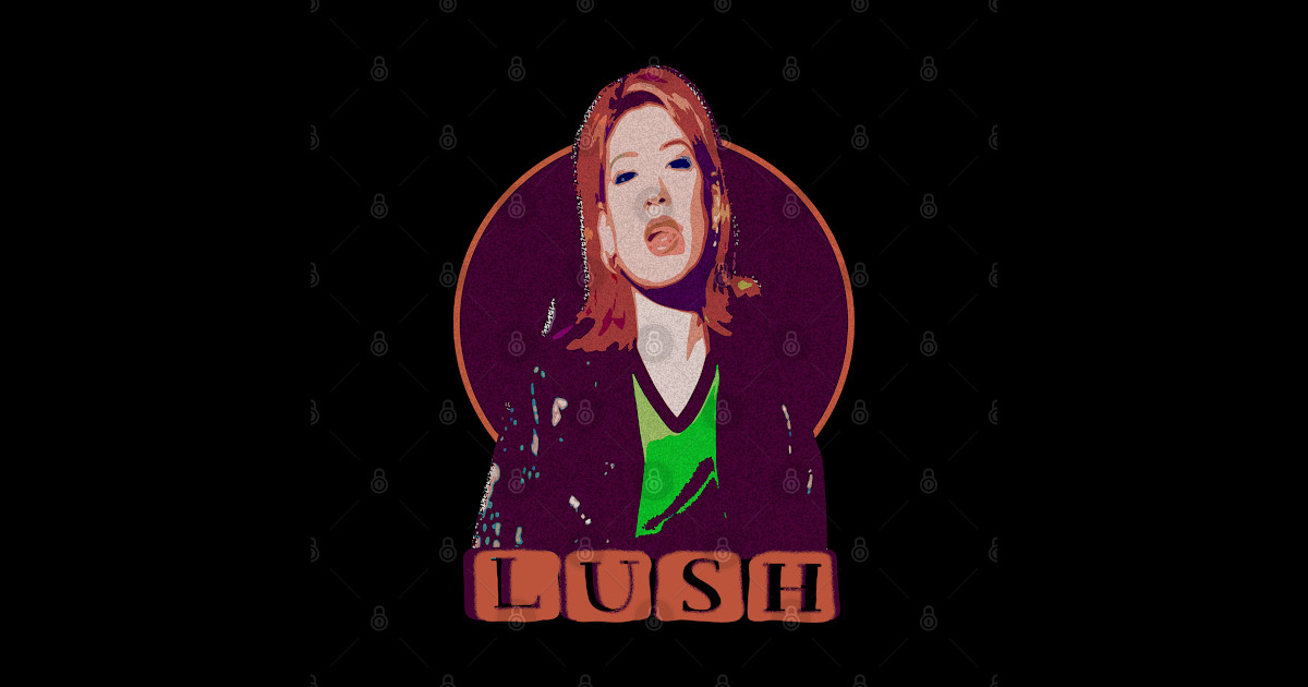 LUSH retro - Lush - Sticker | TeePublic