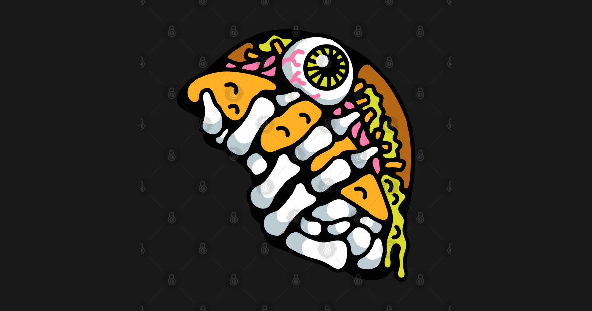 Taco skeleton hand - Tattoo - T-Shirt | TeePublic