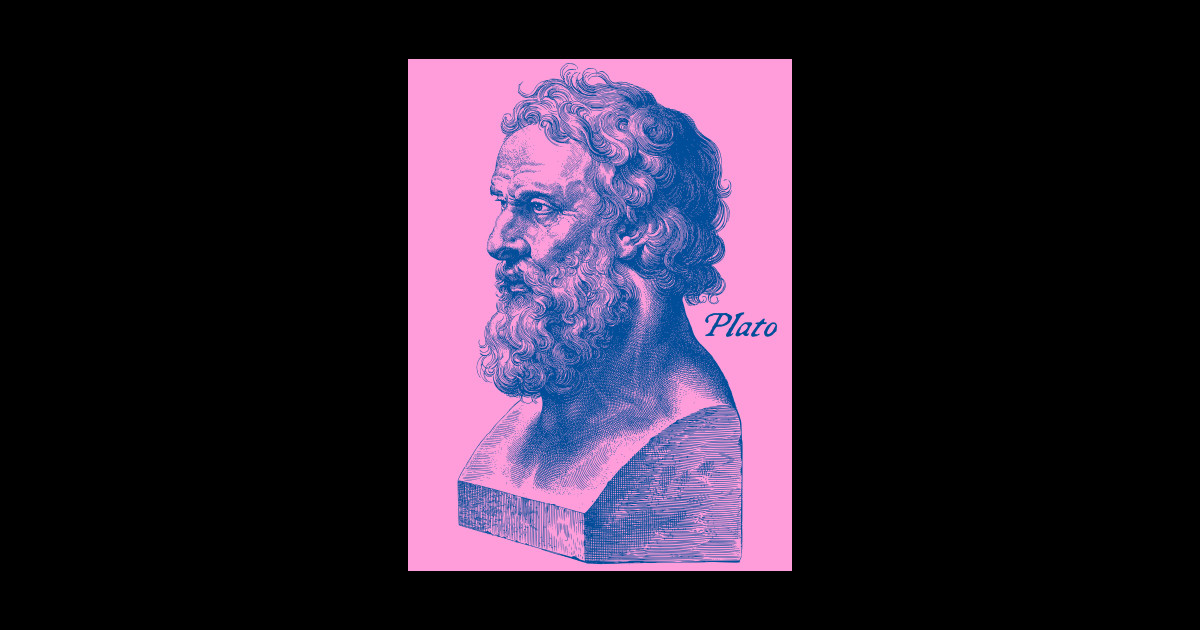 Vintage Plato Philosopher illustration - Plato - Posters and Art Prints ...