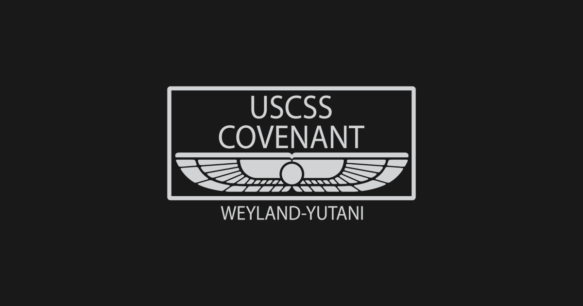 USCSS Covenant Logo Alien - Alien Covenant - T-Shirt | TeePublic