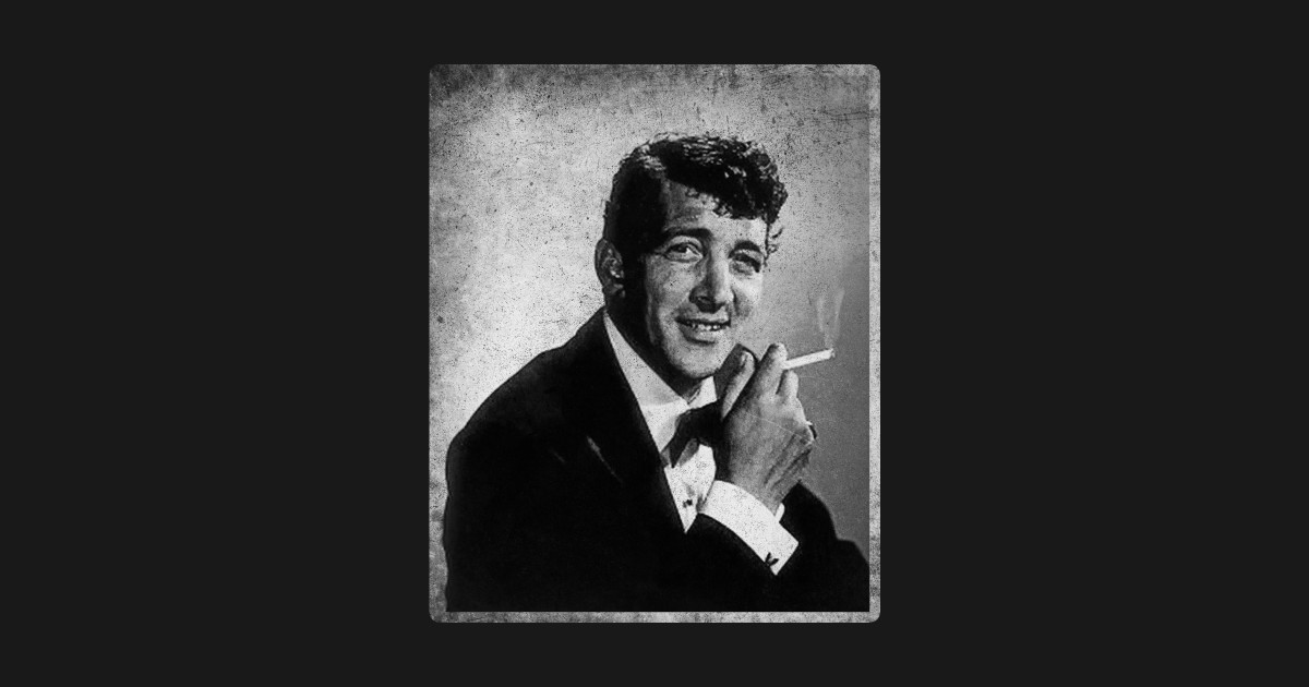 Dean Martin Vintage Black and White - Dean Martin - T-Shirt | TeePublic
