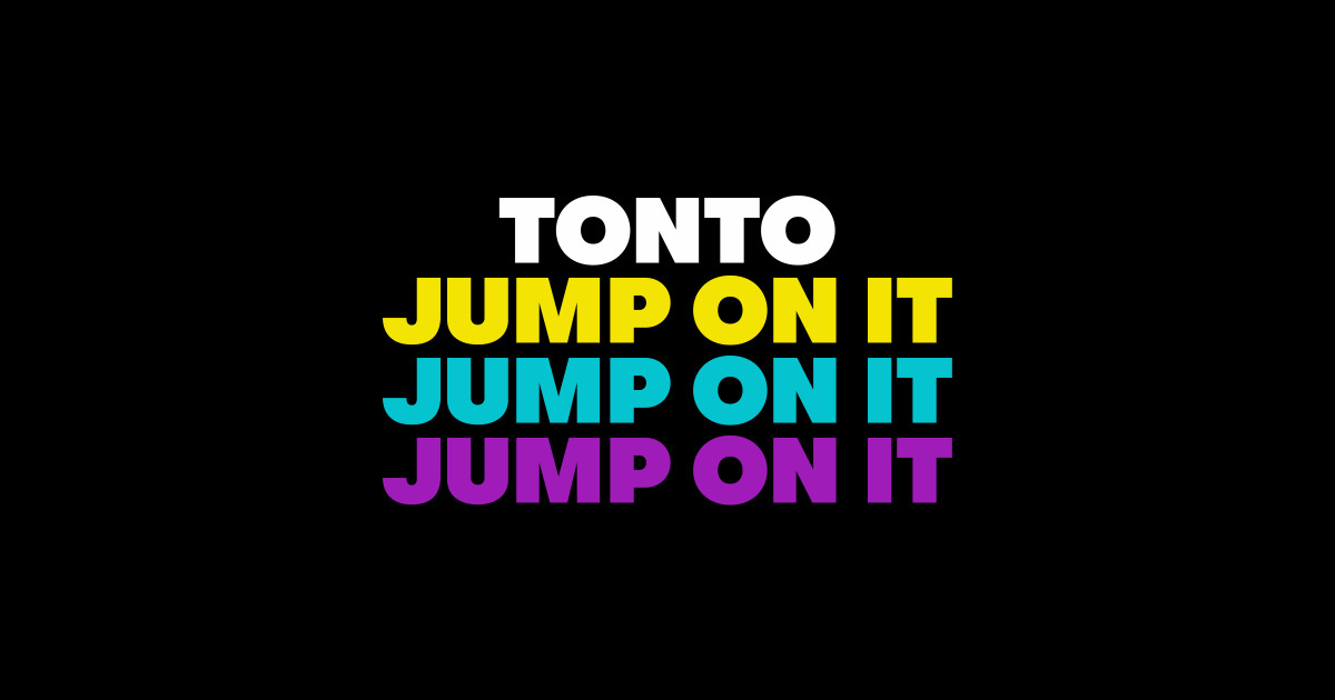 TONTO ( JUMP ON IT ) Sugarhill Gang apache - Hiphop Culture - Sticker ...