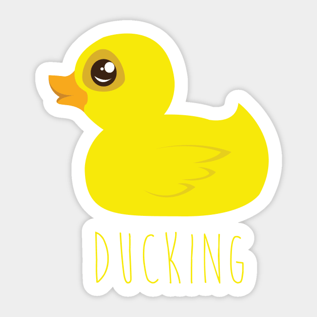 Patito. Duck. Ducking - Patito - Sticker | TeePublic