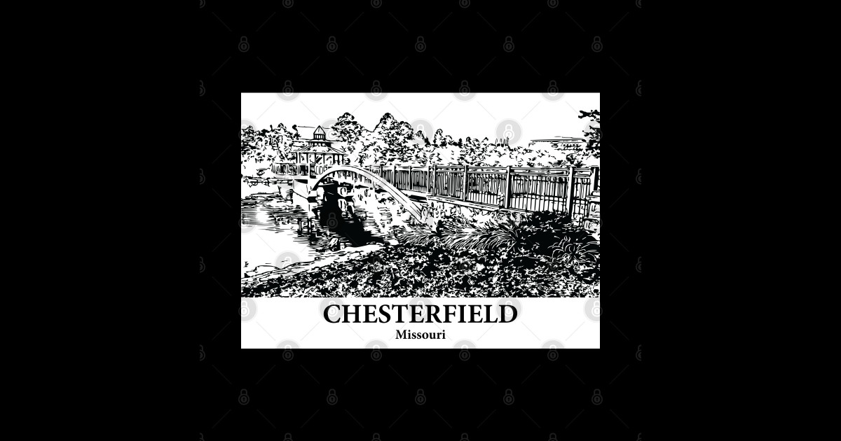 Chesterfield - Missouri - Chesterfield - Sticker | TeePublic