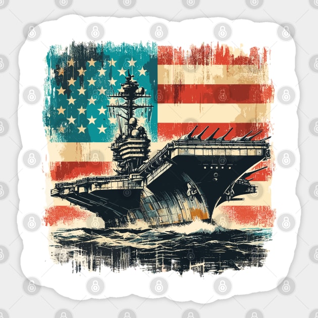Aircraft carrier - Aircraft Carrier - Sticker | TeePublic