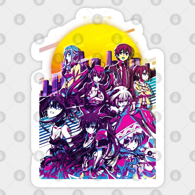 Date A Live - Date A Live - Sticker | TeePublic