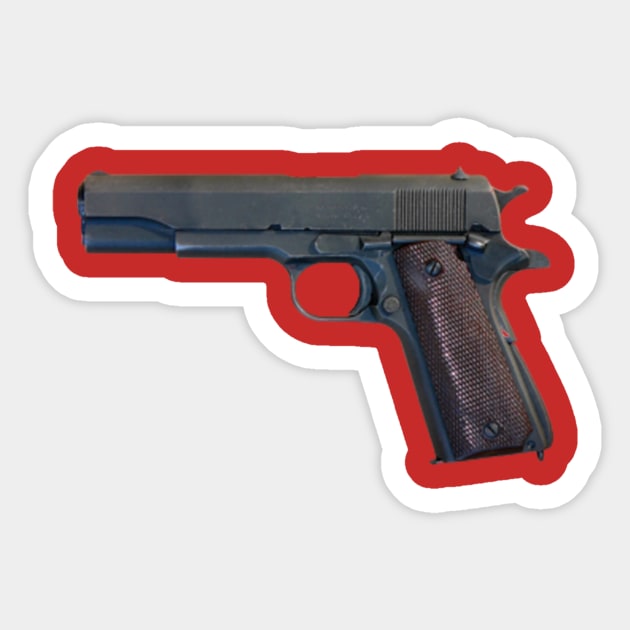 Colt M1911 A1 - Pistol - Sticker | TeePublic
