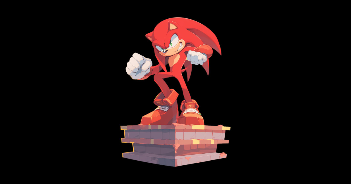 knuckles - Knuckles - Sticker | TeePublic