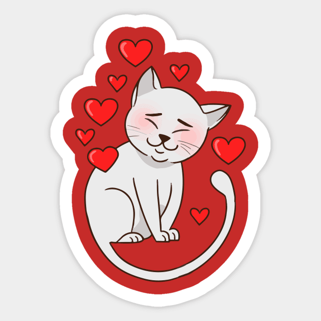 LOL Cats - Love - Cat - Sticker | TeePublic