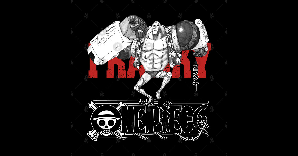one piece franky - One Piece Franky - Sticker | TeePublic