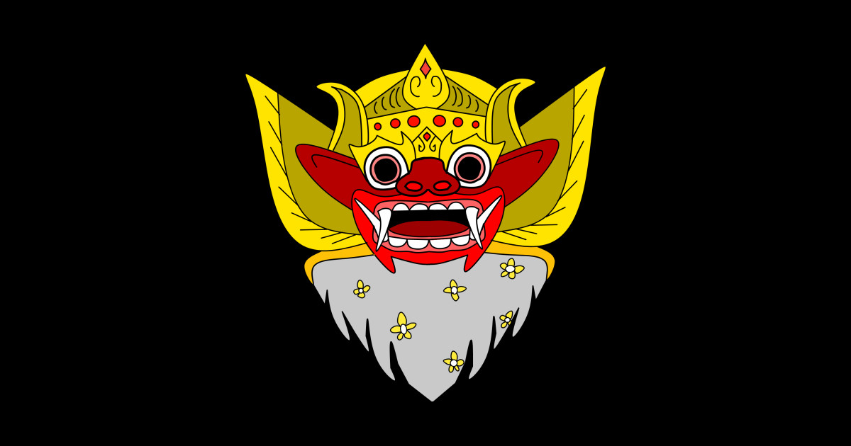Barong Bali - Barong Bali - Sticker | TeePublic
