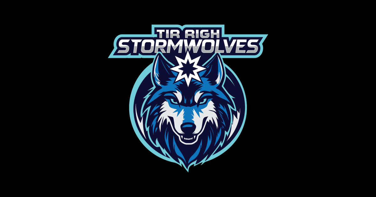 Tir Righ Stormwolves - Tir Righ - Sticker | TeePublic