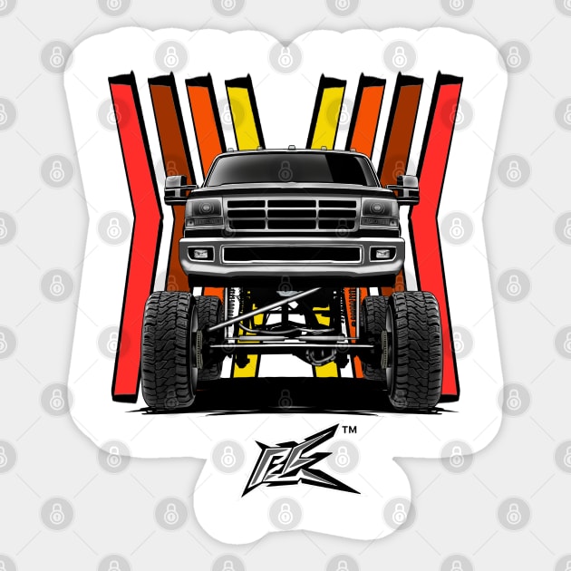 FORD f250 obs black - Ford F250 Obs - Sticker | TeePublic