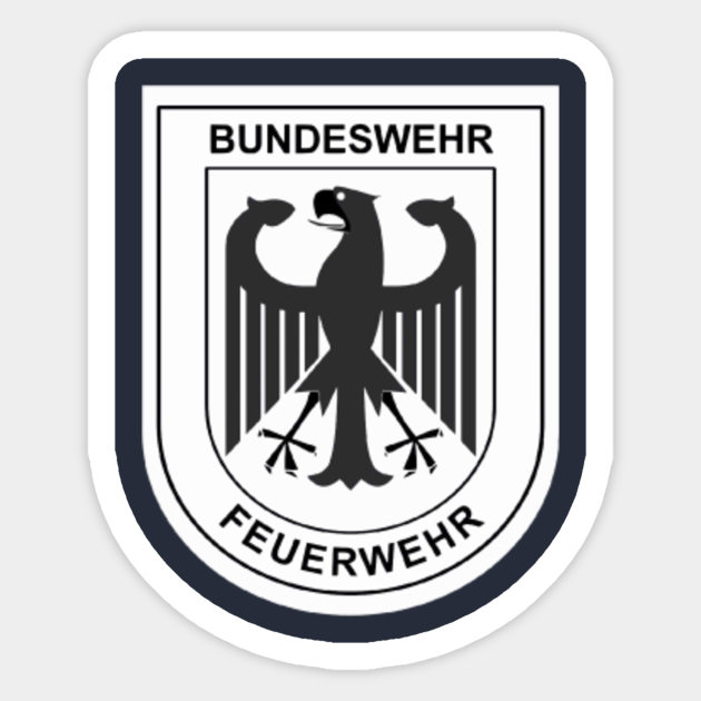 german bundeswehr feuerwehr again - Bundeswehr Feuerwehr - Sticker ...