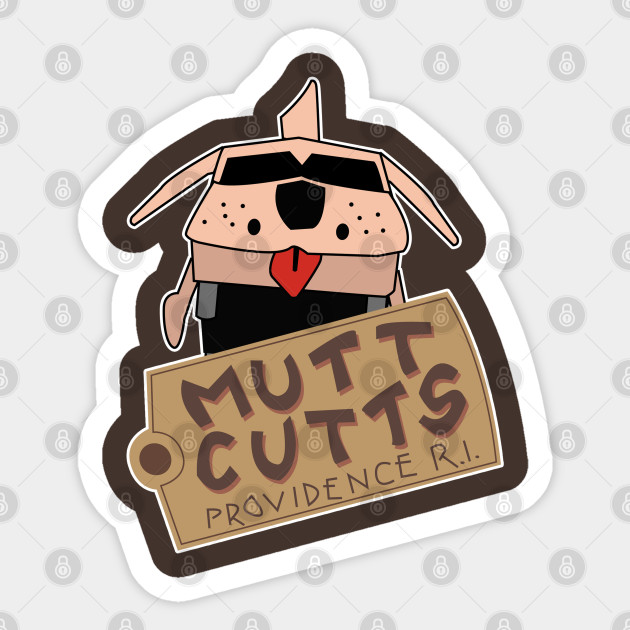 Mutt Cutts Providence Rhode Island - Dumb And Dumber - Sticker | TeePublic