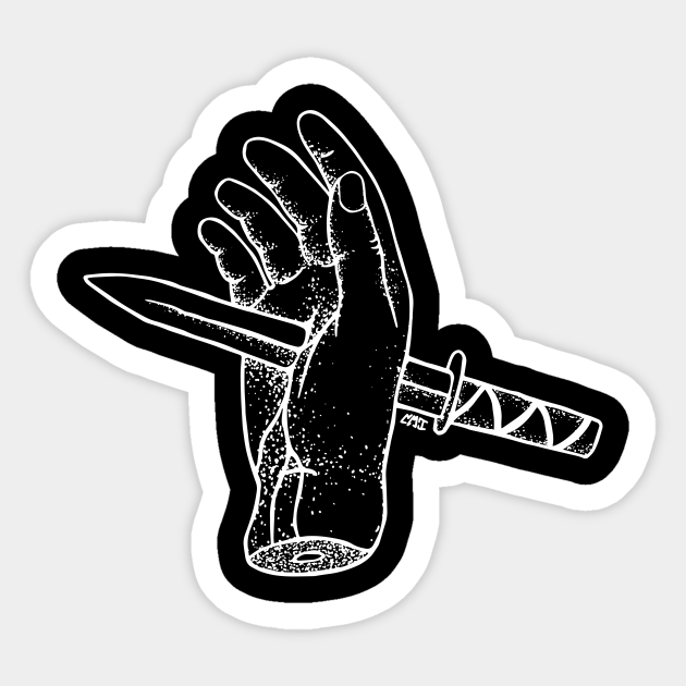 Knife - Knife - Sticker | TeePublic