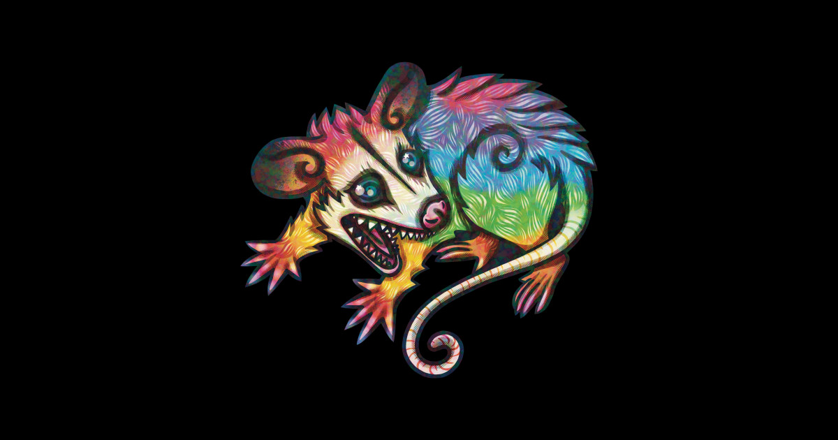 Pride Possum - Pride Possum - Posters and Art Prints | TeePublic