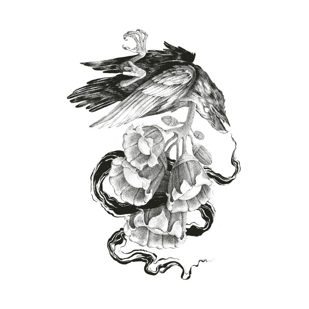 Soul of a Raven - Raven - T-Shirt | TeePublic