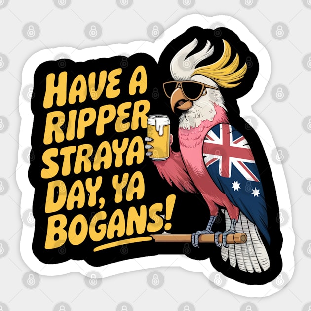 Aussie Australia Day Funny - "Ripper Straya Day Bogan 90s Bootleg ...