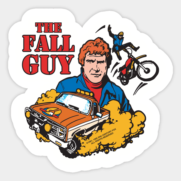 The Fall Guy - Light - Fall Guy - Sticker | TeePublic