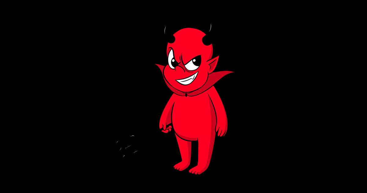 Lil’ Devil - Red Devils - Sticker | TeePublic