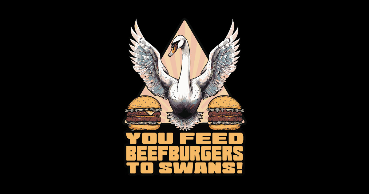 Alan Partridge - You Feed Beef Burgers To Swans - Alan Partridge ...