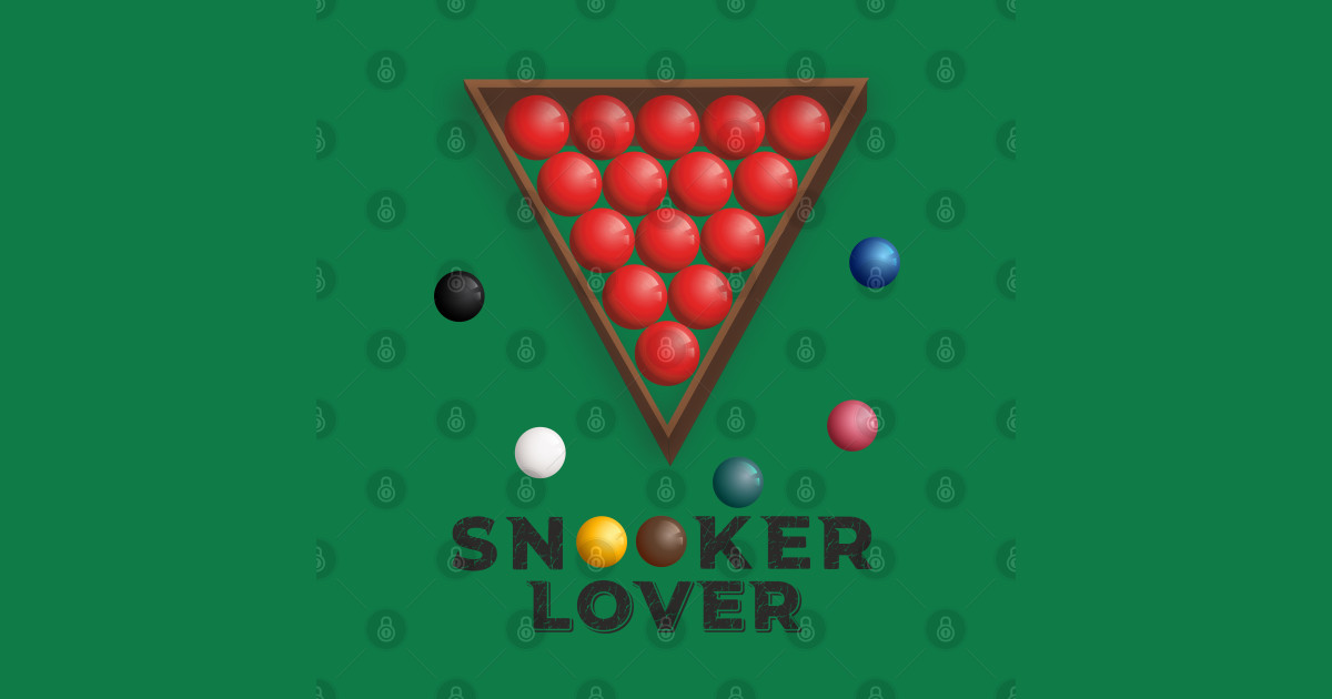 Snooker Ball Design - Snooker Lover - T-Shirt | TeePublic