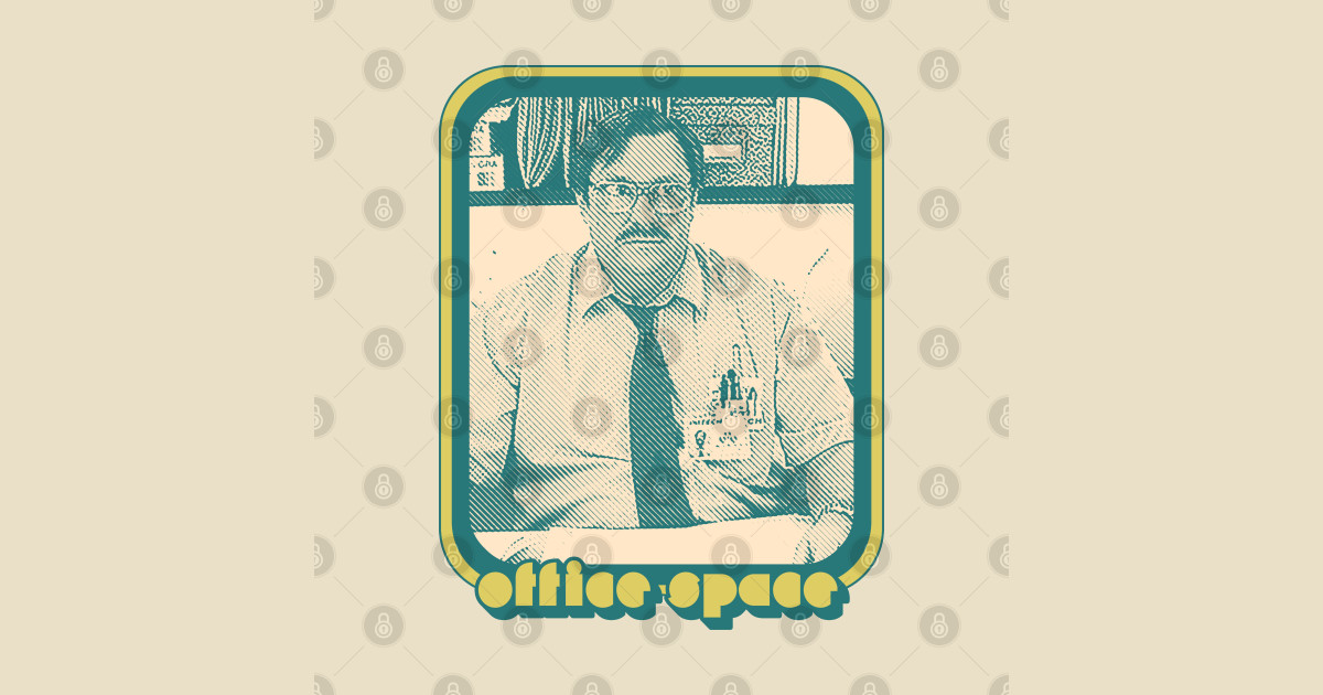 Milton / Office Space Aesthetic 90s Fan Design - Office Space - T-Shirt ...