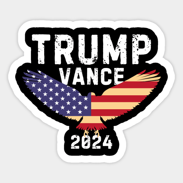 Trump Vance 2024 - Trump Vance - Sticker | TeePublic