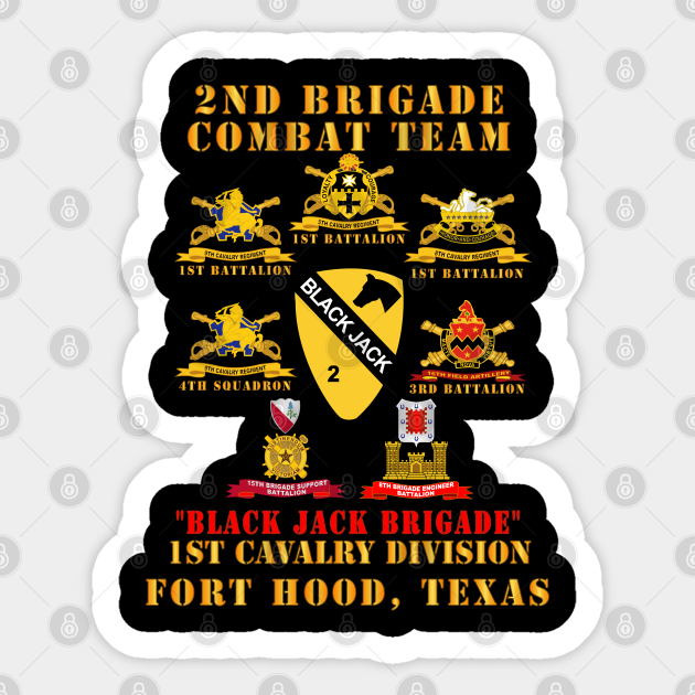 2nd Brigade Combat Team, 1st Cavalry Division - BlackJack - All Sub ...