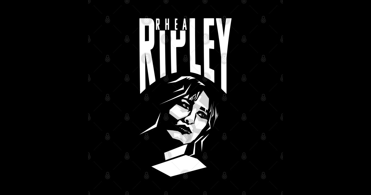 rhea ripley black and white art fan design - Rhea Ripley - Posters and ...