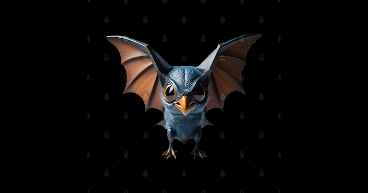 Chicken bat - Halloween - Sticker | TeePublic