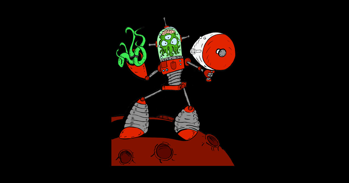 Intergalactic Alien Guy - Science Fiction - Magnet | TeePublic