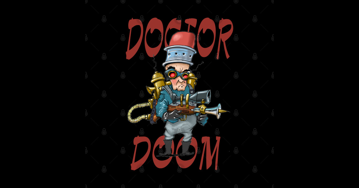 doctor doom - Doctor Doom - Sticker | TeePublic