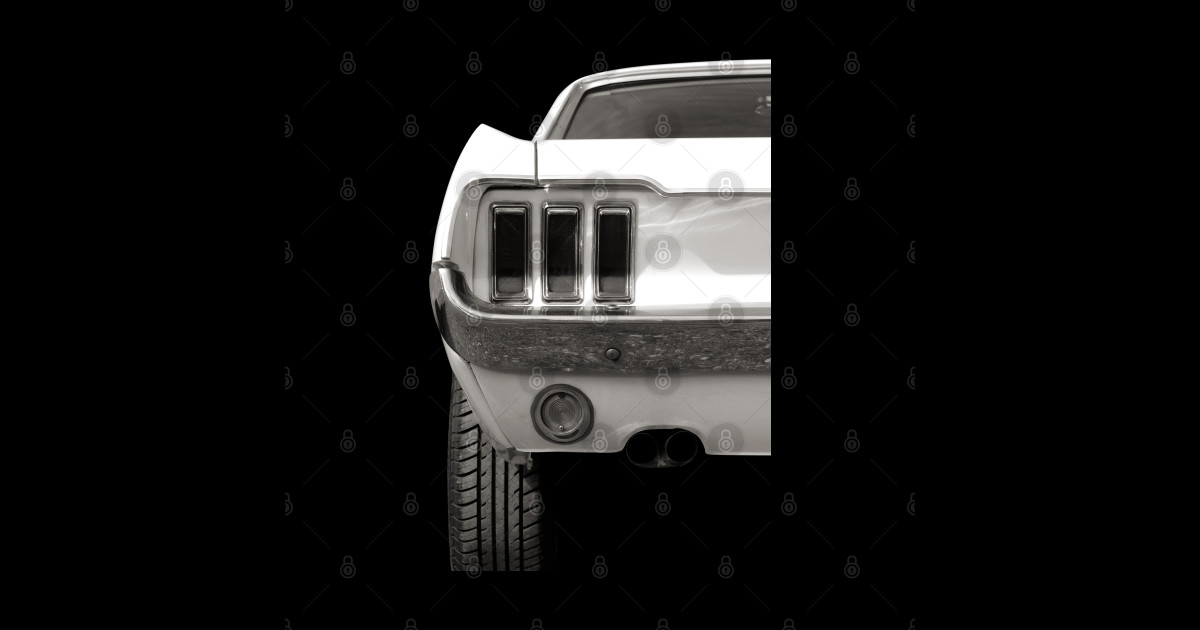 Classic Car Mustang - Classic Car - Sticker | TeePublic