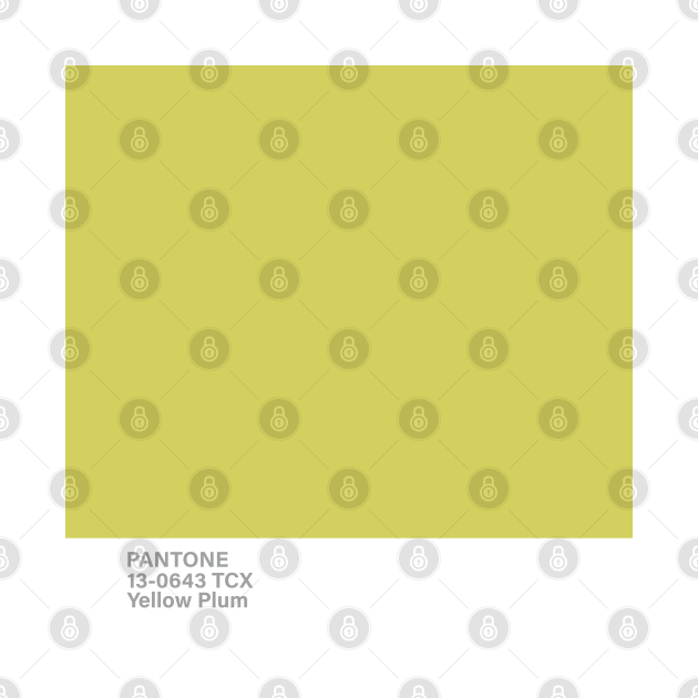pantone 13-0643 TCX Yellow Plum - Pantone 13 0643 Tcx Yellow Plum - T ...