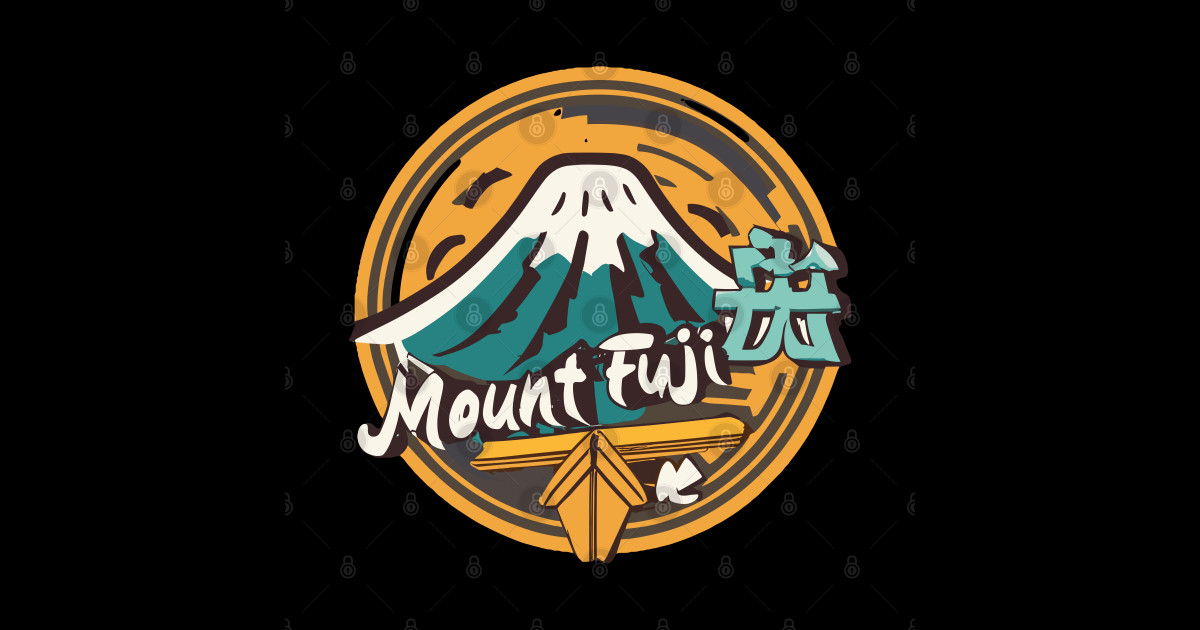 Mount Fuji - Mount Fuji - Sticker | TeePublic