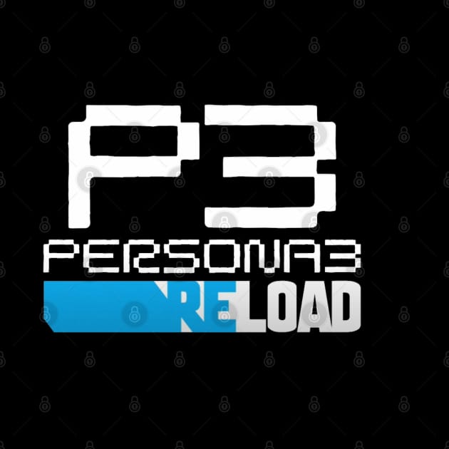 Persona 3 Reload Logo - Persona 3 - Pin | TeePublic