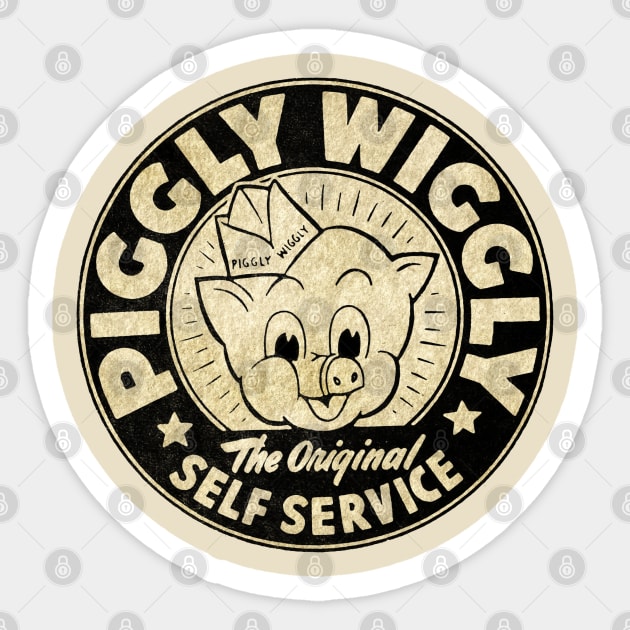 Piggly Wiggly Hot Design - Piggly Wiggly - Sticker | TeePublic