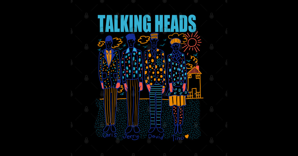 90s Talking Heads - Talking Heads - Posters and Art Prints | TeePublic