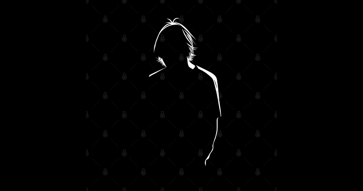 Paranoid Android Apparel B/W - Radiohead - Sticker | TeePublic