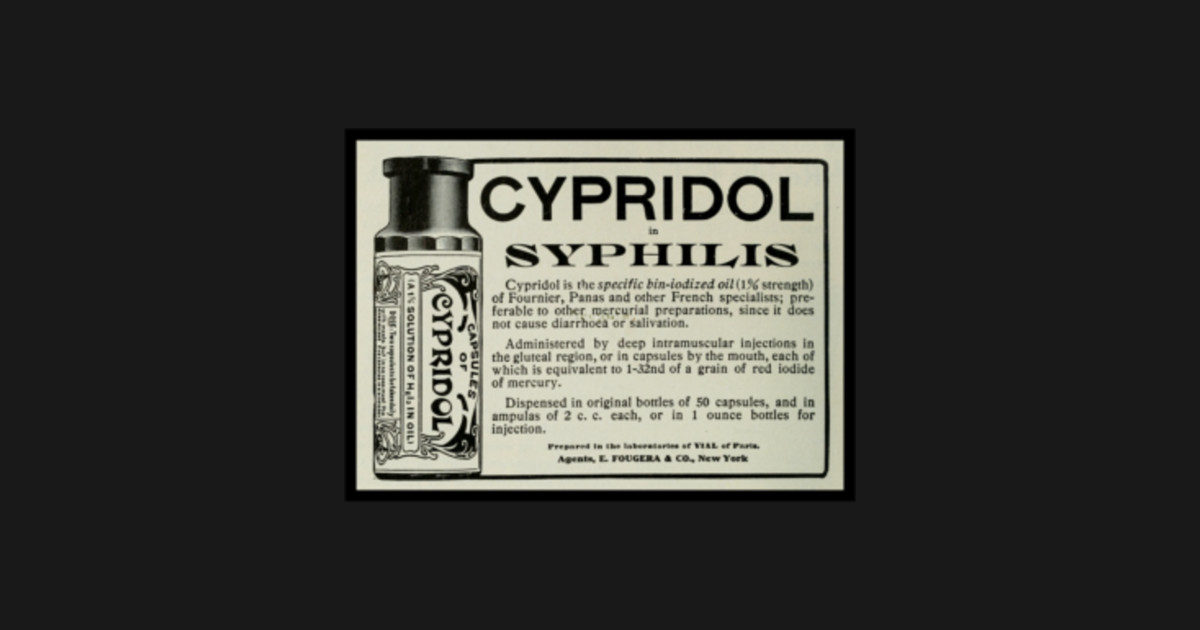 ANOTHER GREAT VINTAGE SYPHILIS CURE ADVERTISEMENT - Another Great ...