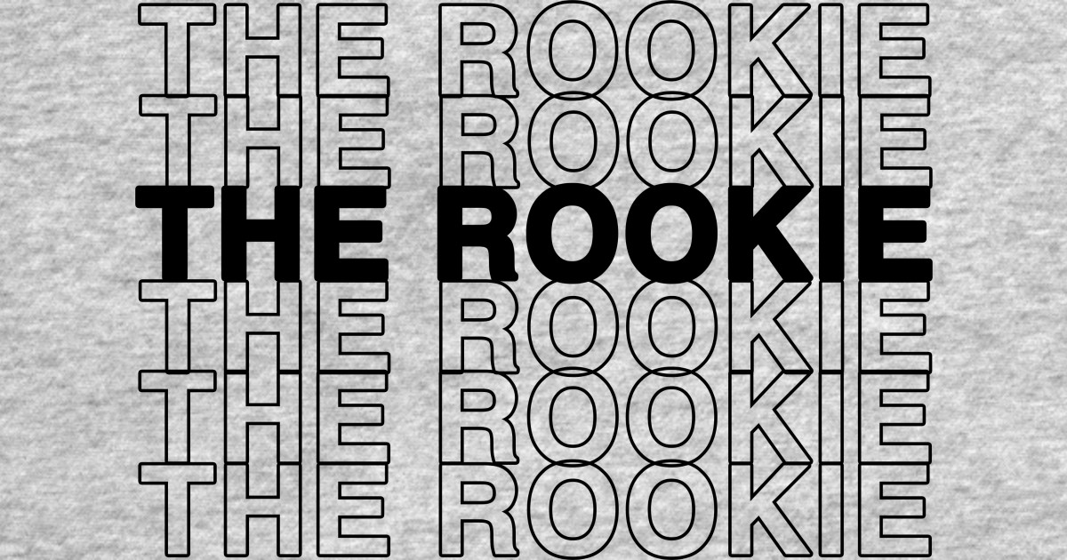 The Rookie TV Show (Black Text) - The Rookie - T-Shirt | TeePublic