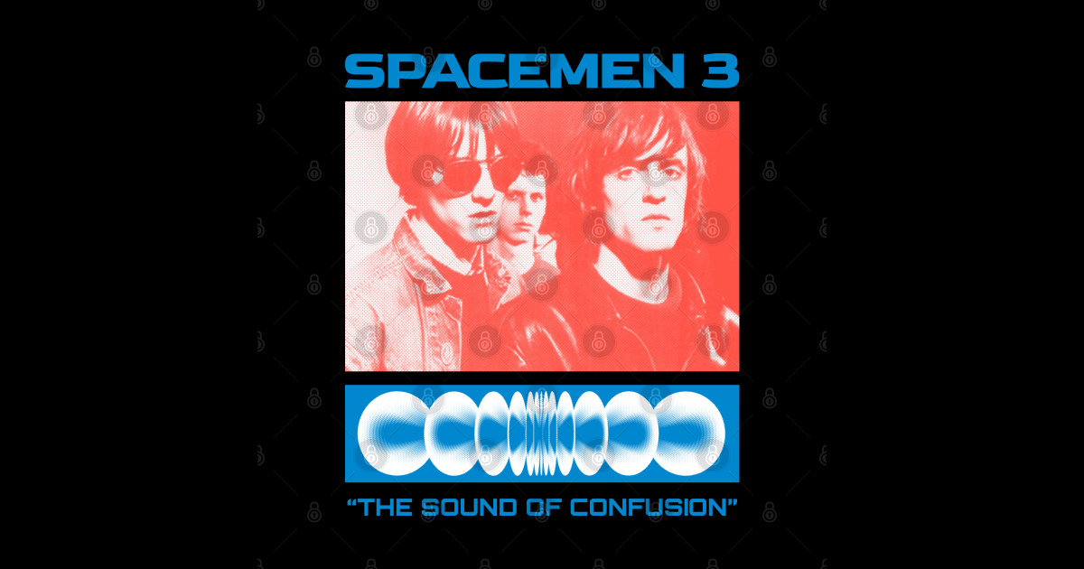 Spacemen 3 - Fanmade - Spacemen 3 - Sticker | TeePublic